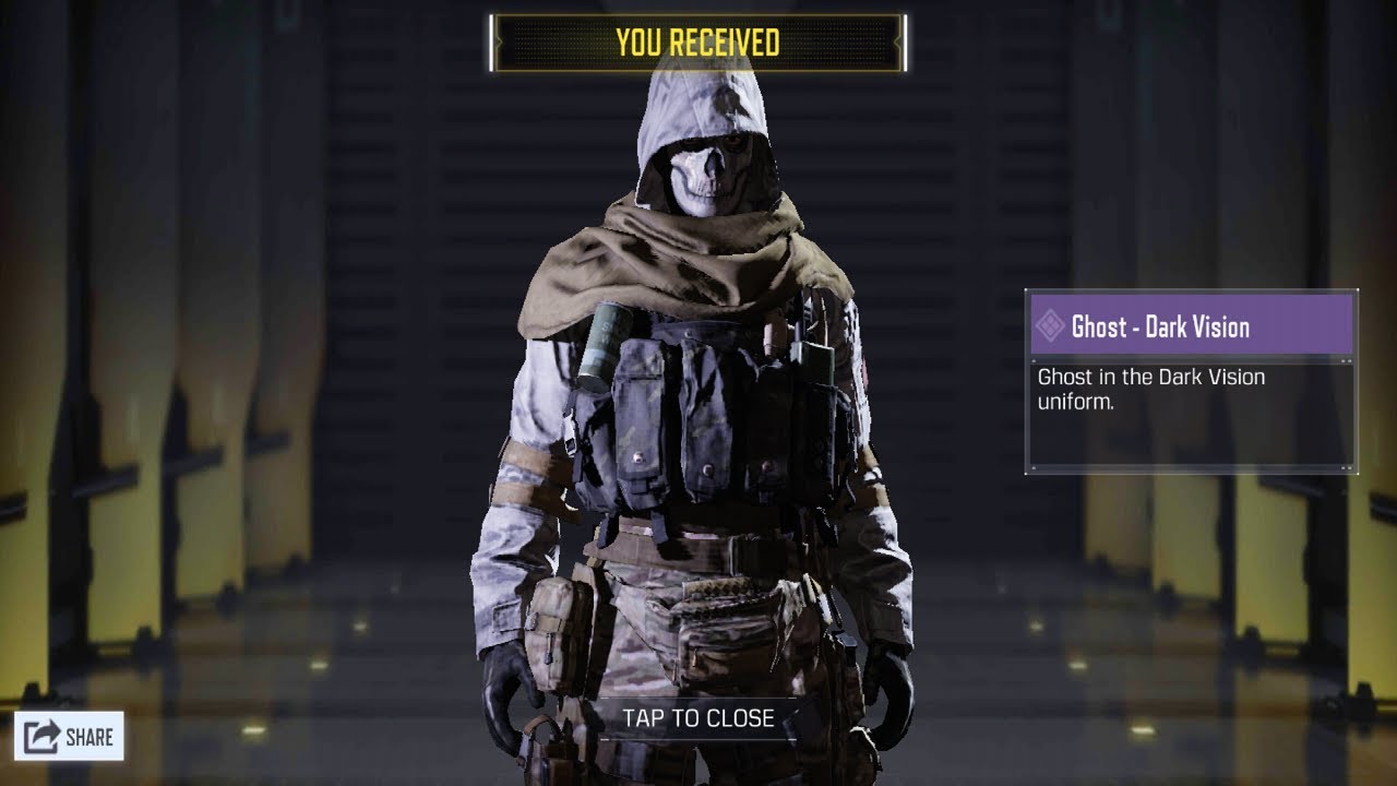 Ghost - Dark Vision in COD Mobile - YouTube