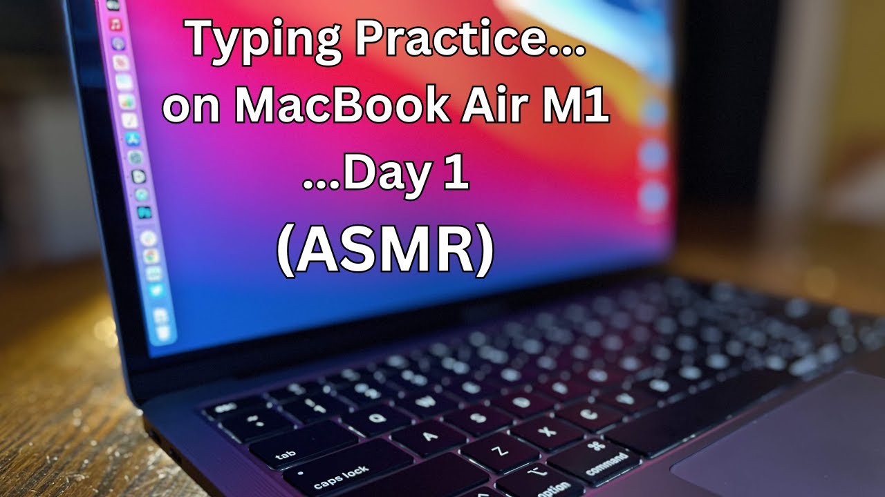 Typing Practice on MacBook Air M1 | Keyboard ASMR | Programming with Rakesh - YouTube