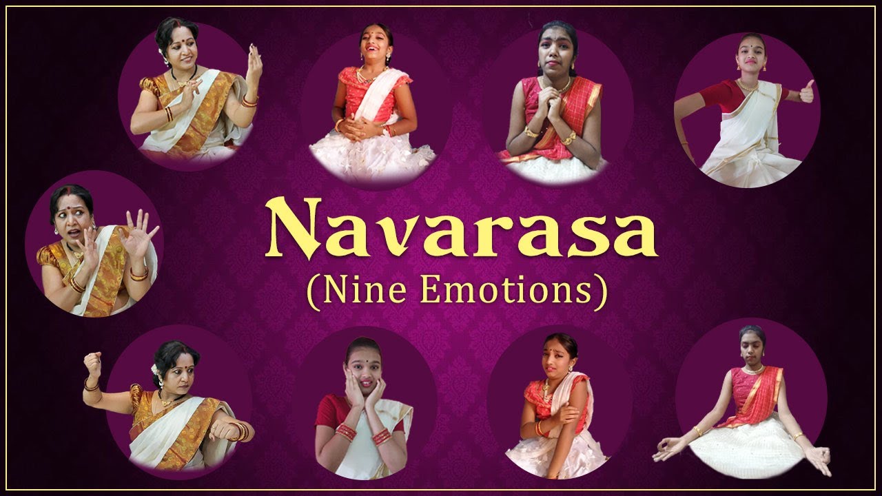 Navrasas || Nine Emotions || Abhinaya || Indian Classical || Kathak ...