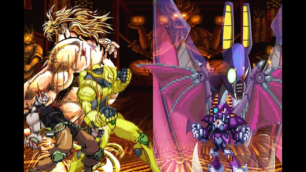 Dio vs Dark Dizzy: Sprite Animaton: MegaMan X Boss Battle Collab. - YouTube