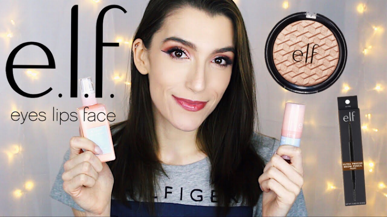NEW E.L.F. Makeup Product Haul! | Glow Primer Stick, Dewy Mist ...