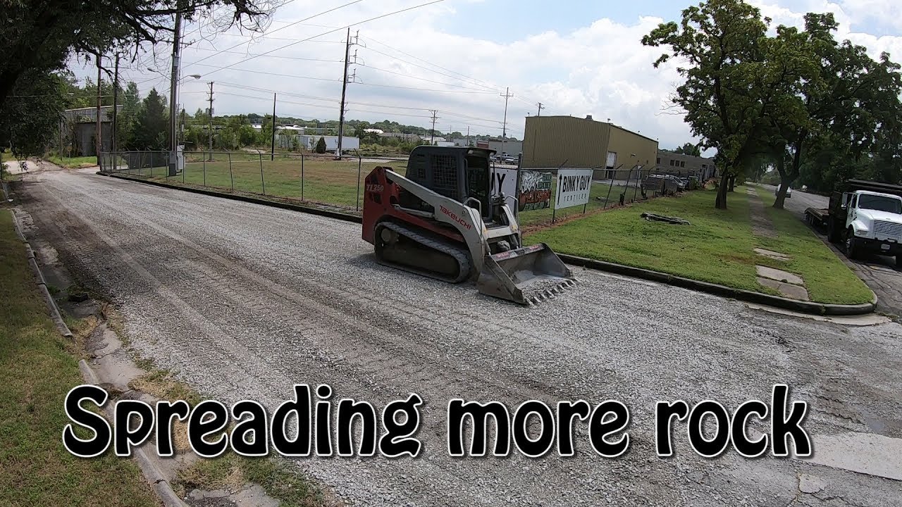 Fixing Another Washed Out Driveway - YouTube
