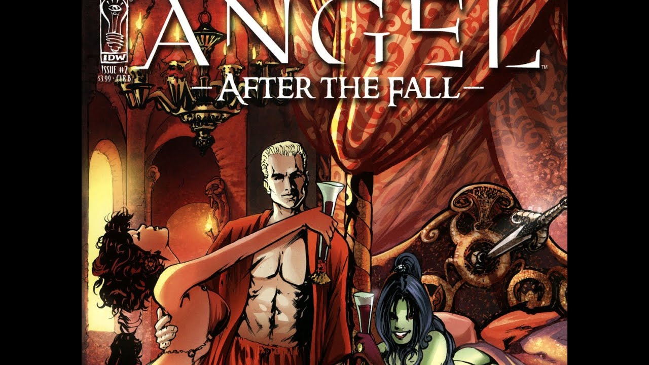Angel After the Fall issue 2 (Mark Reads + comic pages) - YouTube