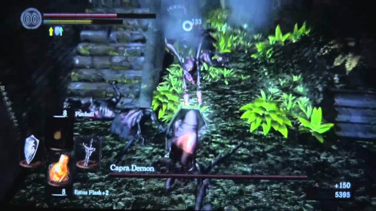 DARK SOULS Capra Demon Step by Step Walkthrough - YouTube