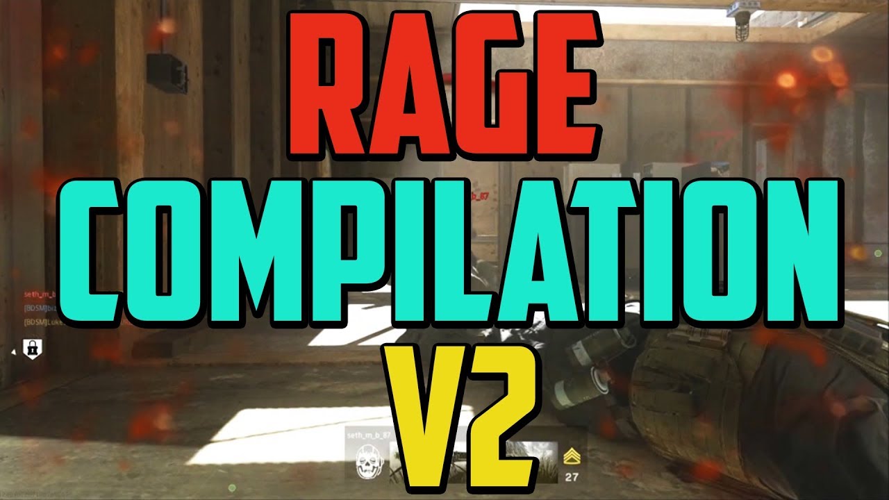 Modern Warfare Rage Compilation V2 - YouTube