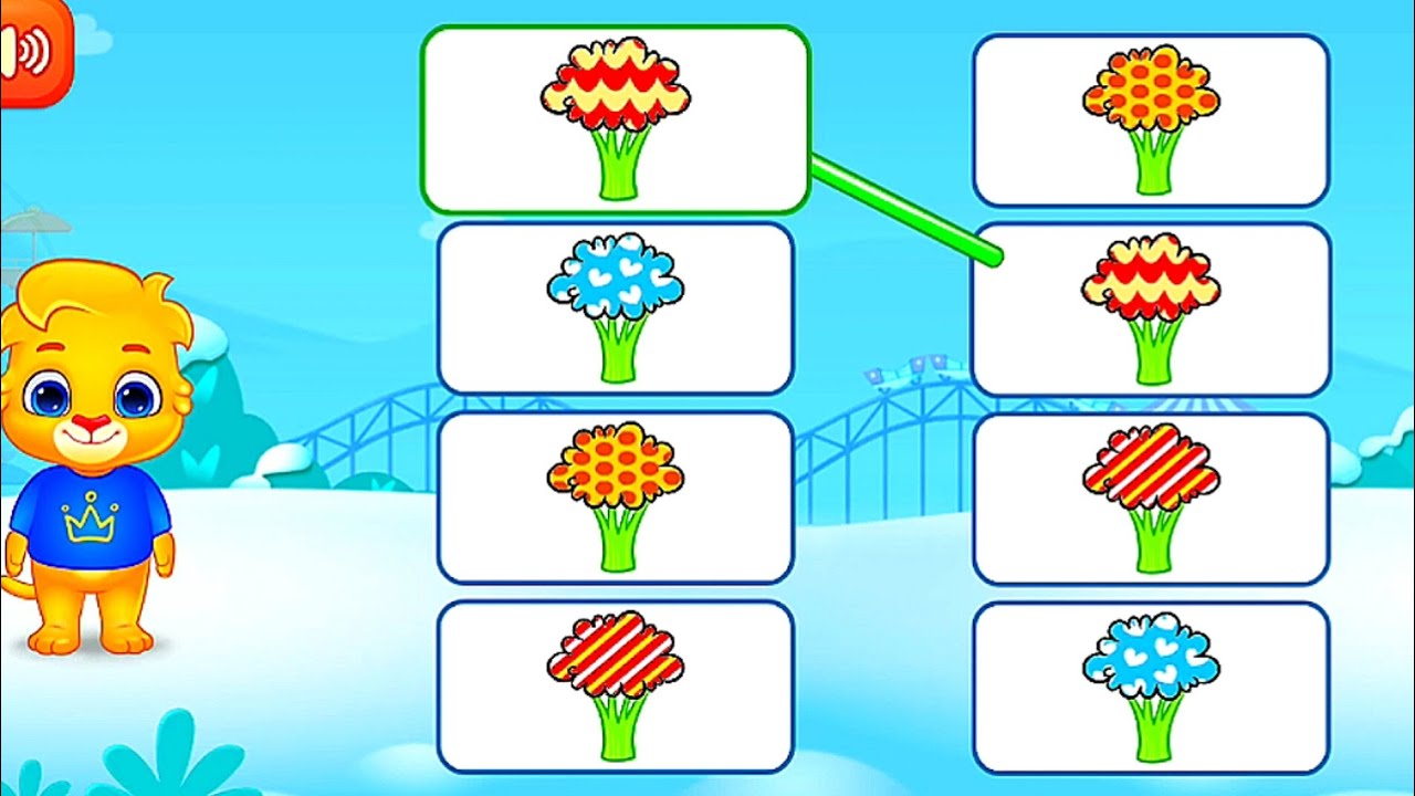 😍😕 Match the similar pattern | kids matching games | 😀 - YouTube
