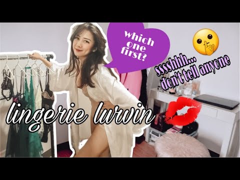 MOWDELLING MY LINGERIE COLLECTION | TRY ON HAUL | ANG INTENSE😂✌