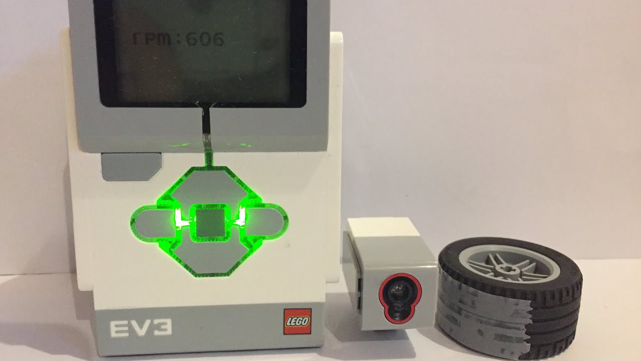 Measuring RPM with LEGO EV3 - YouTube