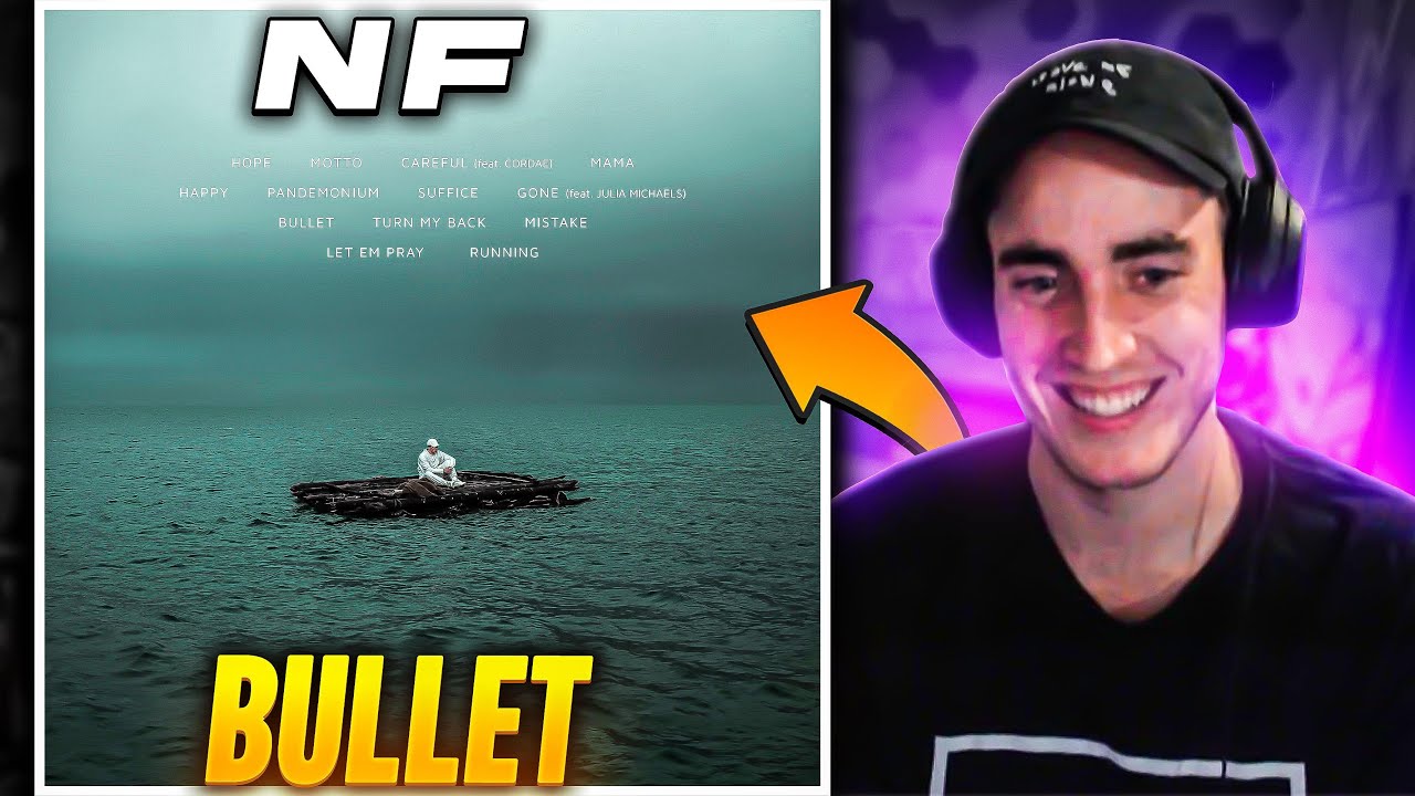 NF - BULLET | THIS IS MY FAV SONG!! (FIRST REACTION) - YouTube