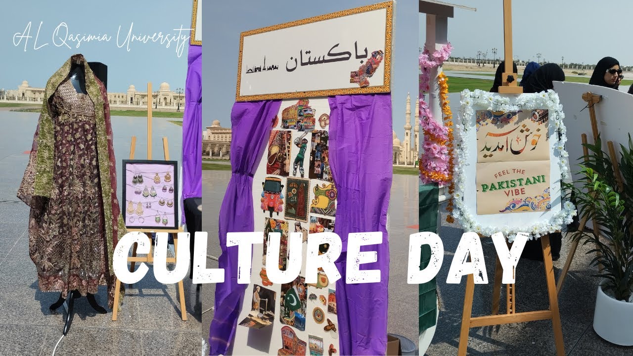 Feel the Pakistani Vibe at Al Qasimia University|The vibrant Culture ...