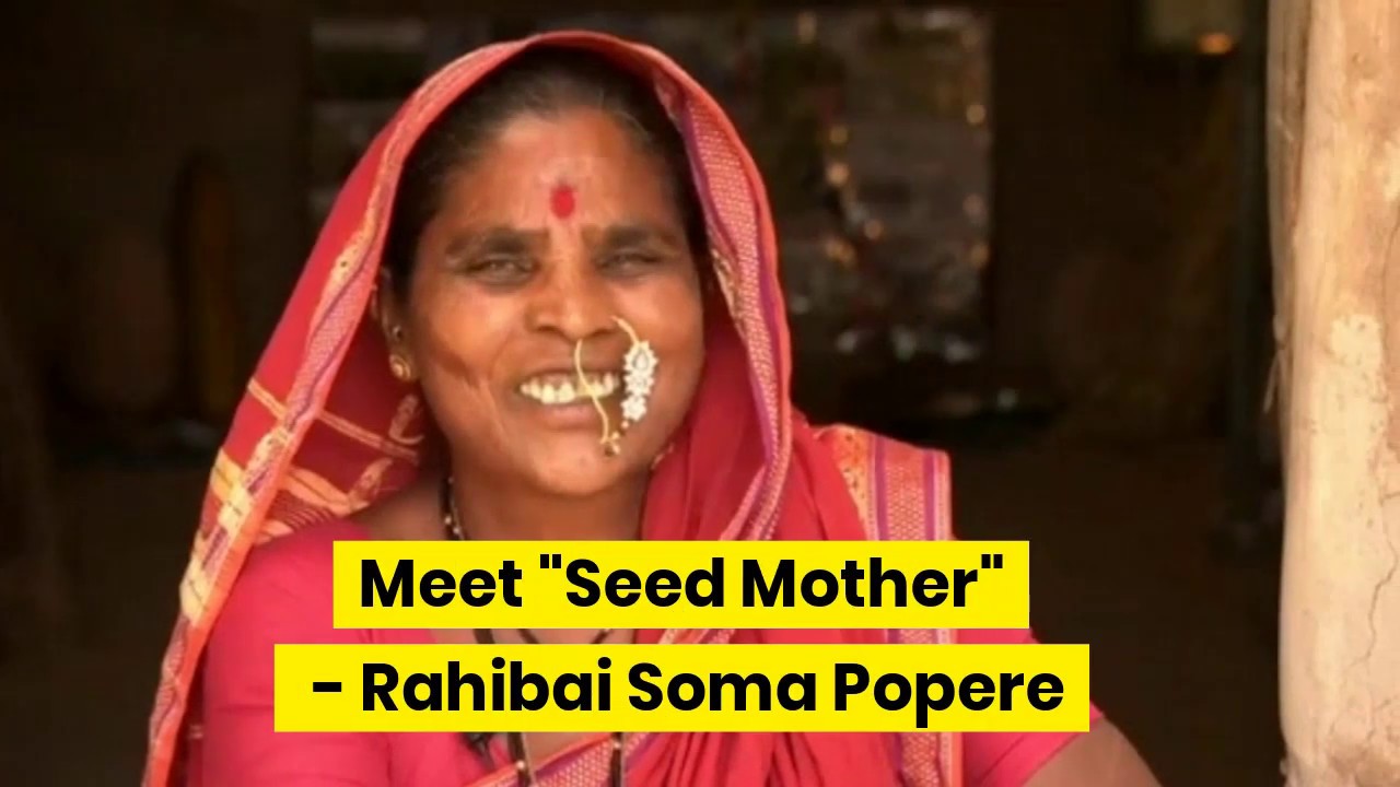 Seed Mother Rahibai Soma Popere Story | Indian Farmer | Padma Shri ...