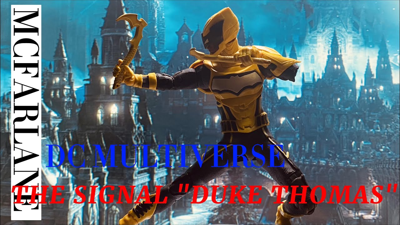 THE SIGNAL "DUKE THOMAS" | MCFARLANE DC MULTIVERSE ACTION FIGURE REVIEW ...