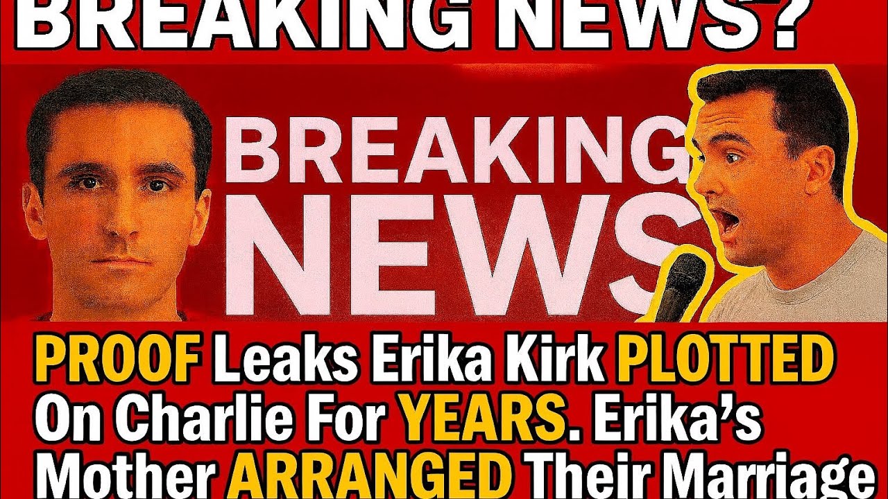 JUST IN:PROOF Leaks Erika Kirk PLOTTED On Charlie For YEARS | Erika's ...