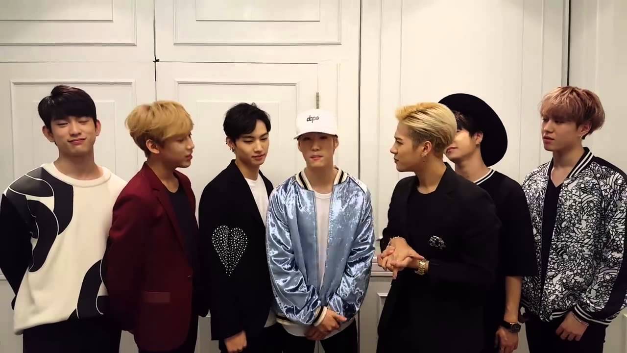 Got7 greetings for the fanmeet in Indonesia - YouTube