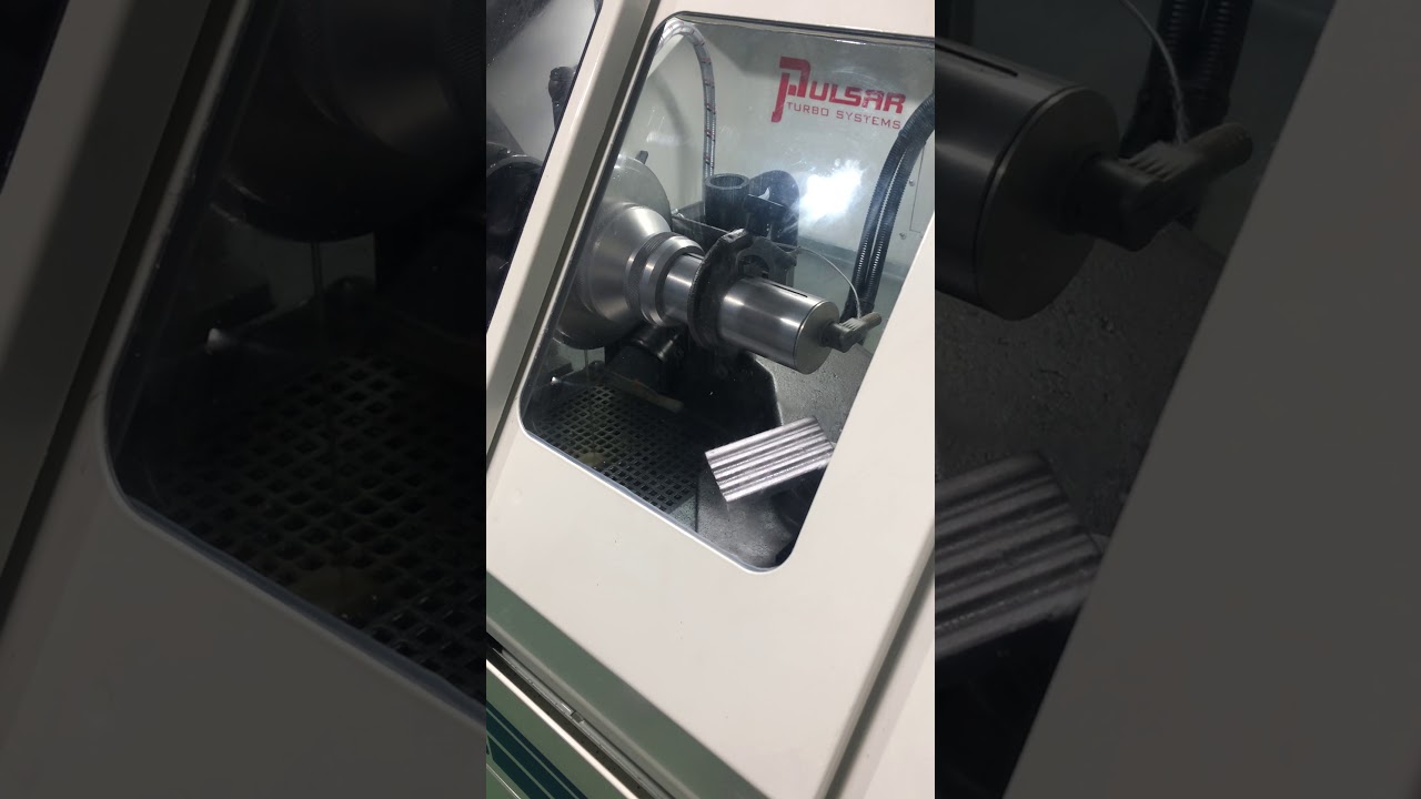 Turbo VSR Balancing-Remove material on the Locknut - YouTube