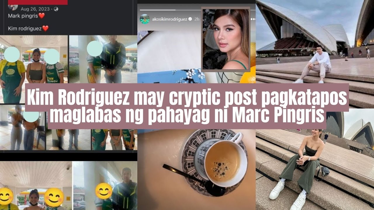 Kim Rodriguez may cryptic post pagkatapos maglabas ng pahayag ni Marc Pingris - YouTube
