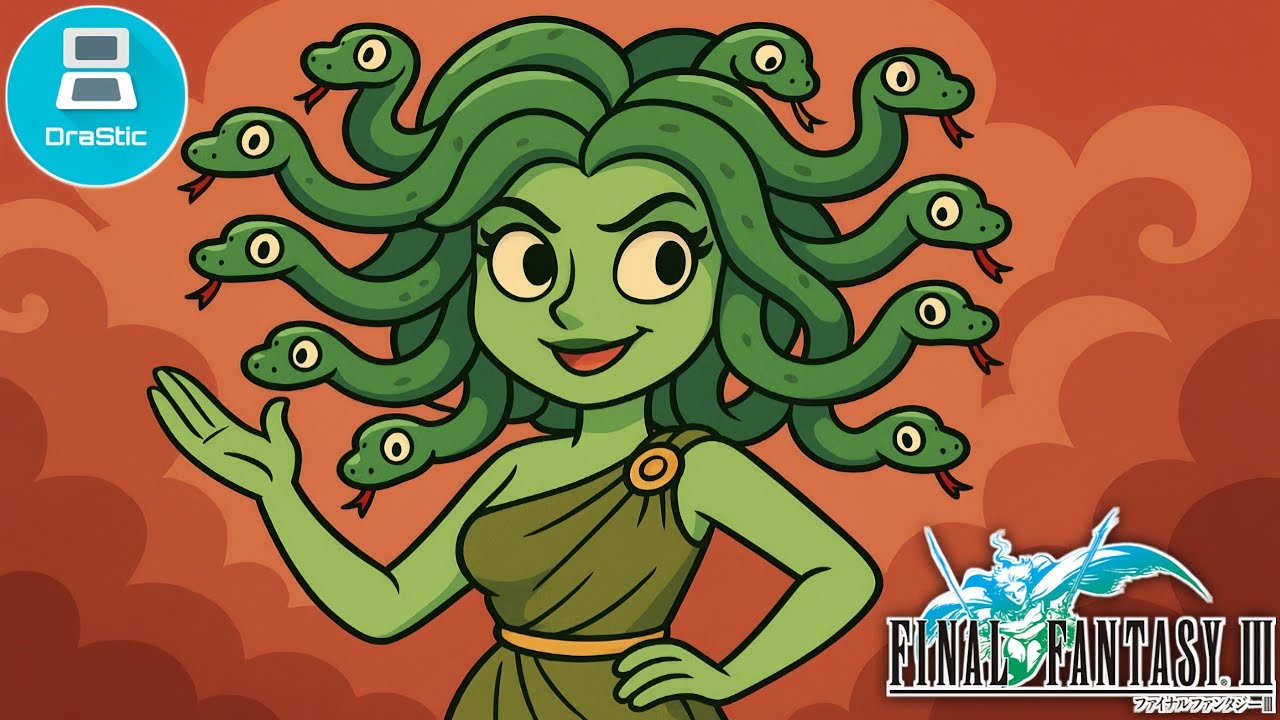 LAWAN MEDUSA - FINAL FANTASY 3 #5 - YouTube