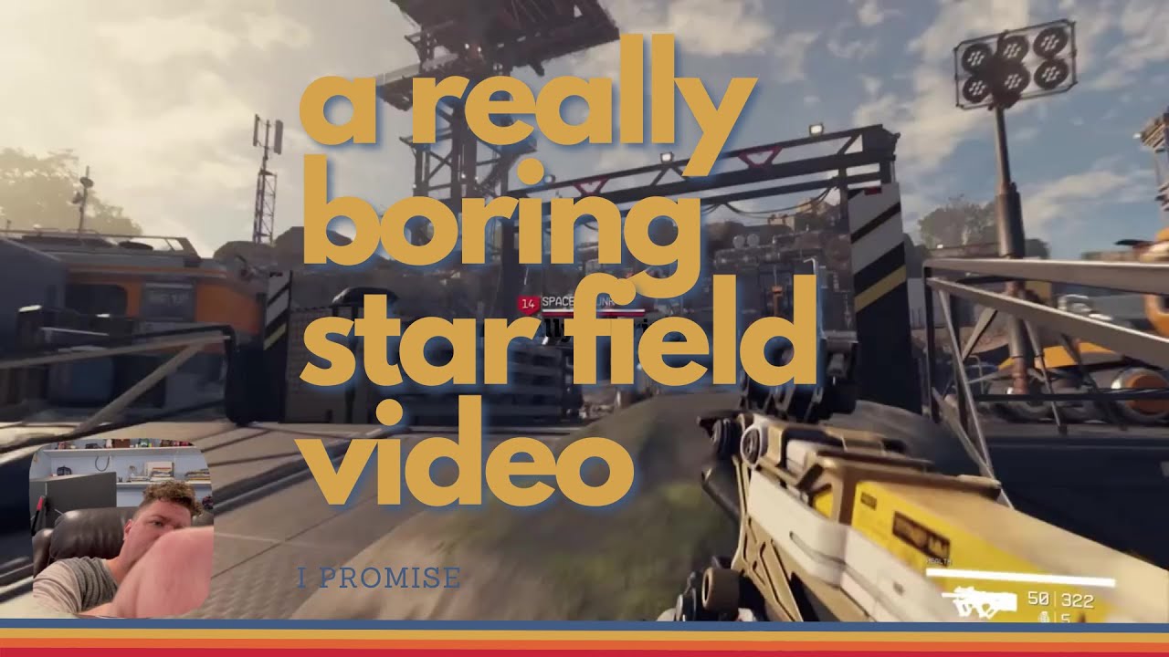 a really boring star field video - YouTube