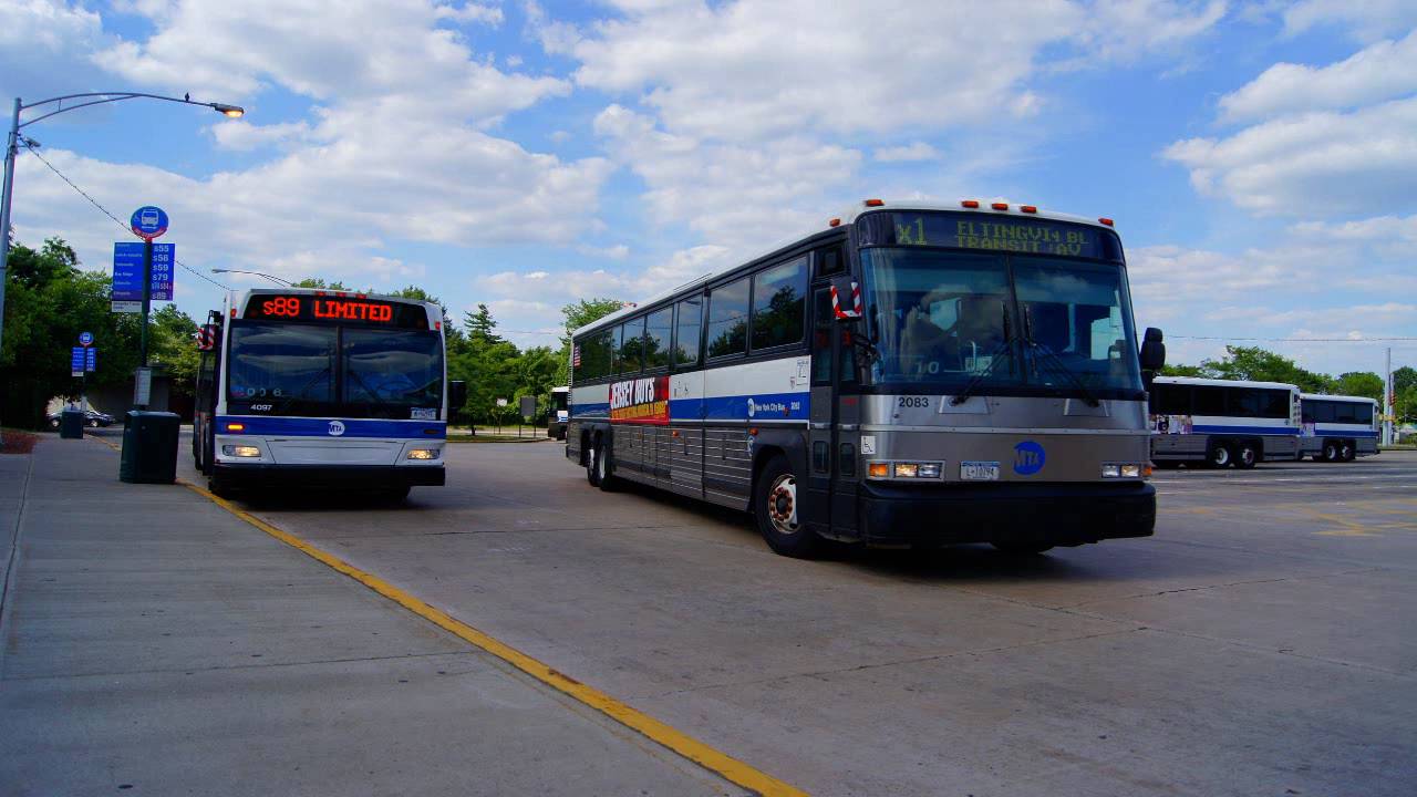 MTA New York City Bus 2000 MCI D4500 2156 [ Second Audio Recording ...