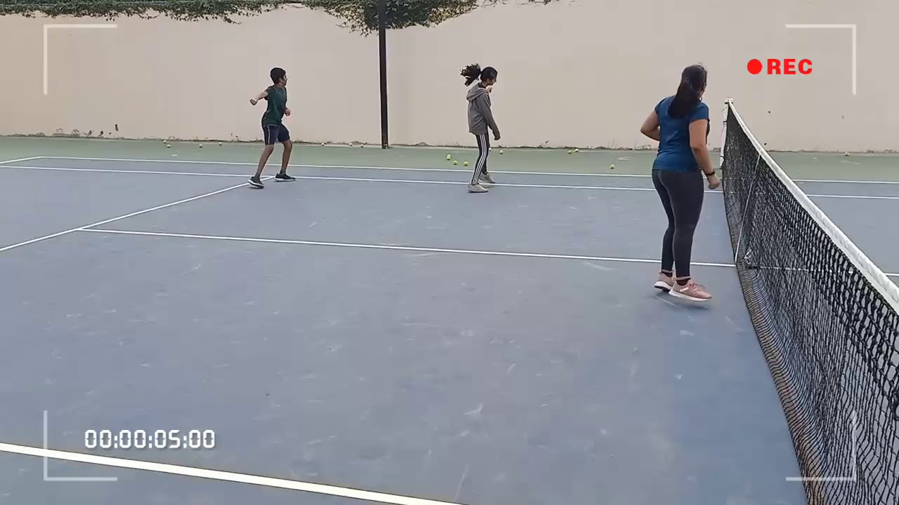 Tennis shuttle run sideways - YouTube