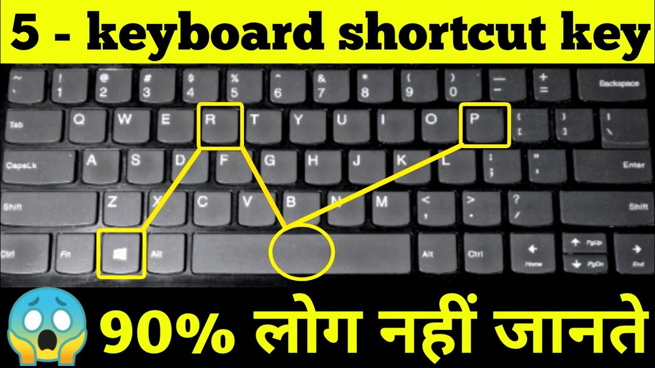 laptop keyboard shortcut keys in hindi 2023 | computer keyboard ...