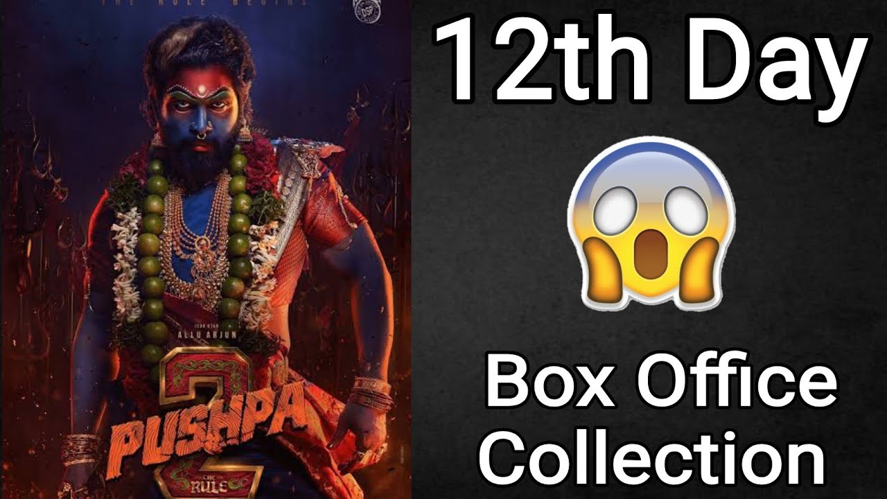 PUSHPA 2 BOX OFFICE COLLECTION DAY 12 | Pushpa 2 12th Day Box Office ...