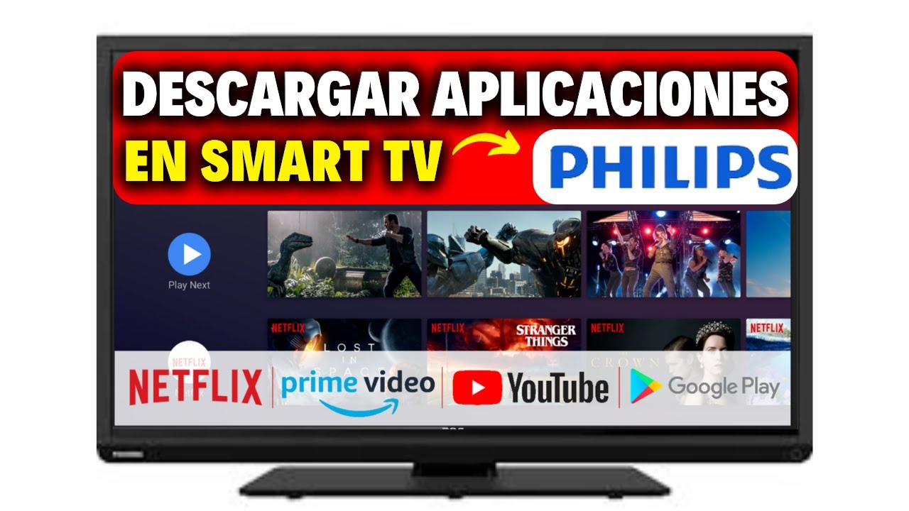 Como Descargar Aplicaciones en Smart TV Philips sin Play Store - YouTube