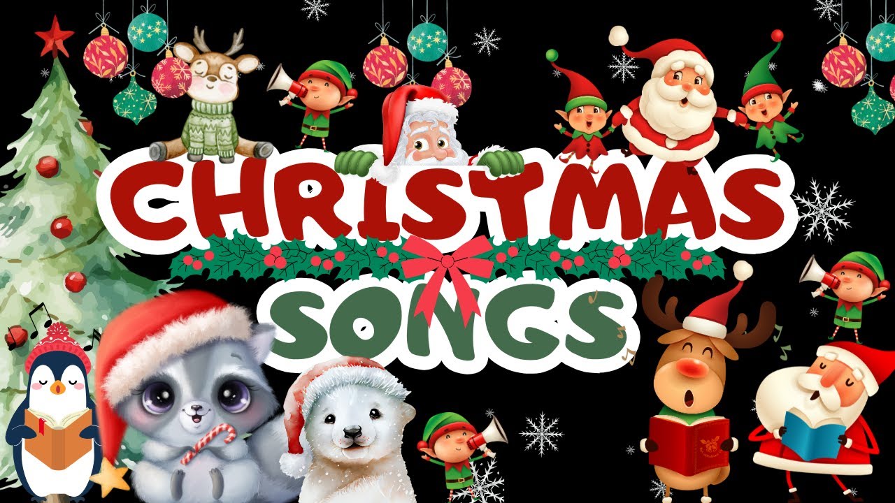 Dancing Christmas Characters Party - 🎄 Sensory Fun Video for Babies 🎅 ...