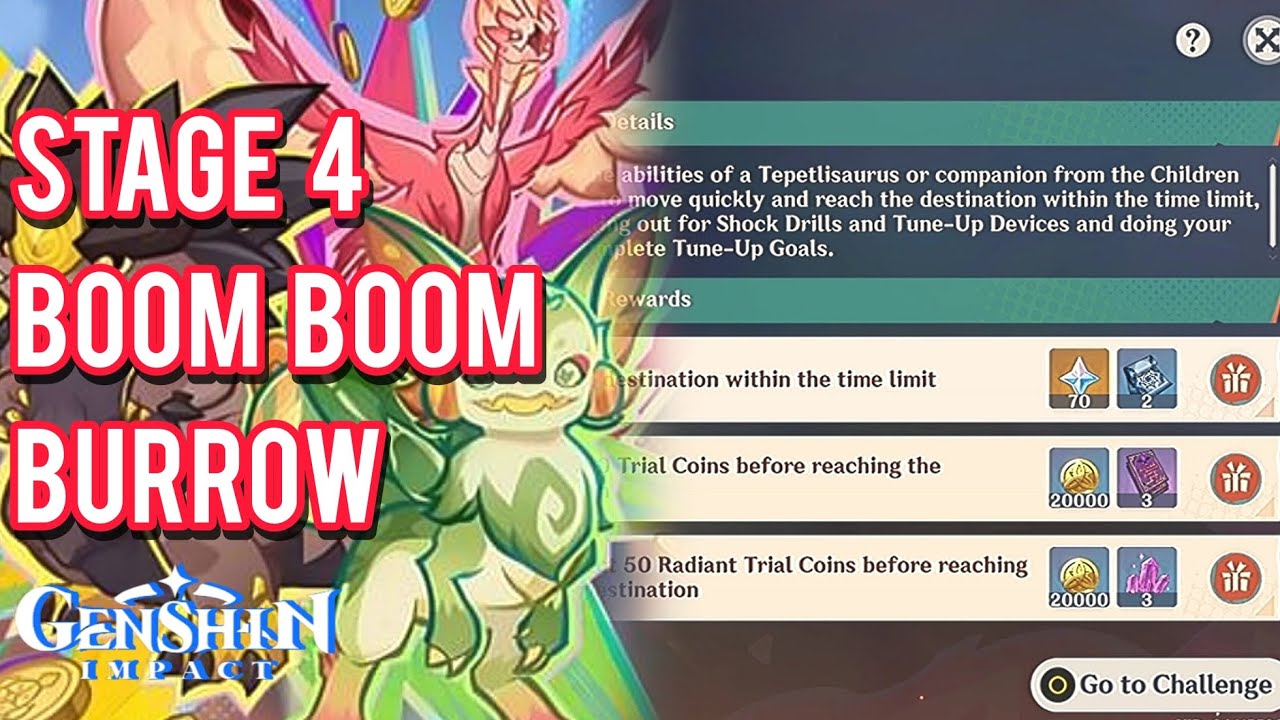 [V 5.3] 50 Radiant Trial Coins | Boom Boom Burrow | Emblem of Steadfast ...