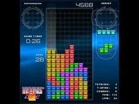 Tetris Zone 40 lines - YouTube