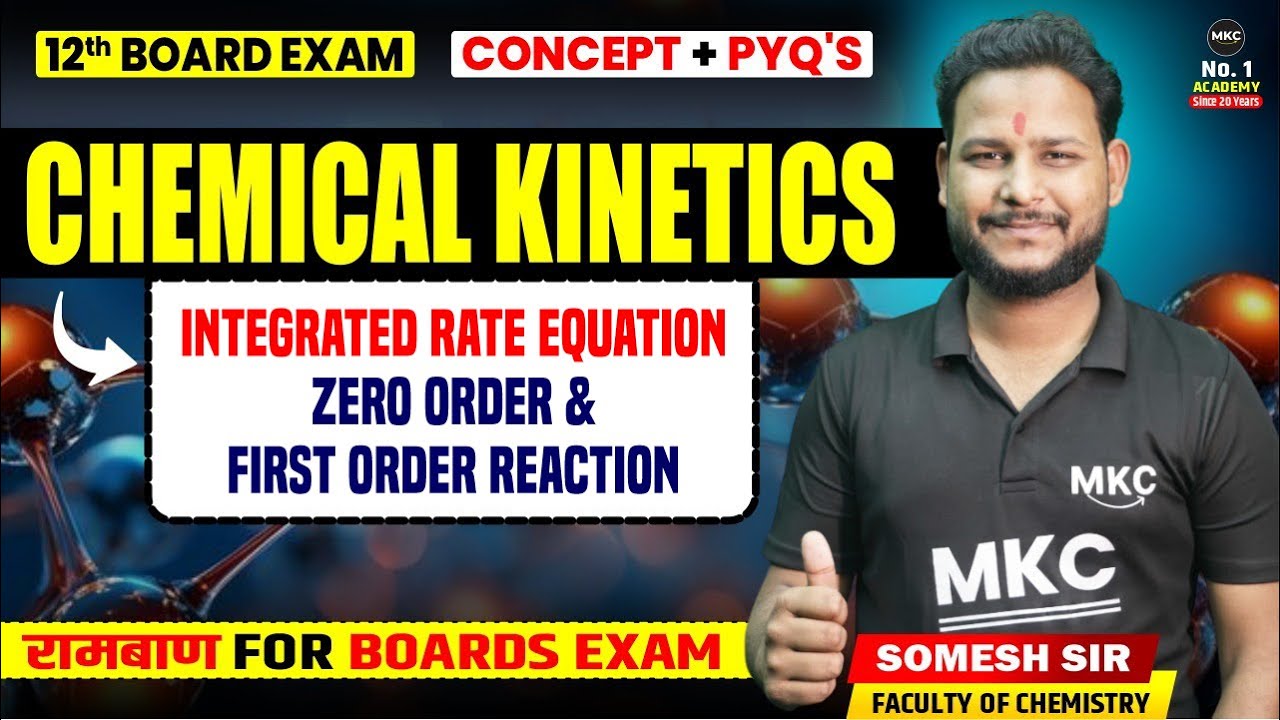 Class 12 Chemistry | Chemical Kinetics | Integrated Rate Equation ...