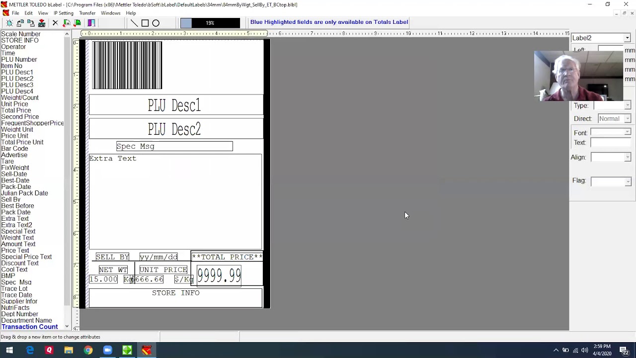 bPro bSoft Label Editing and Creation vs 1 - YouTube