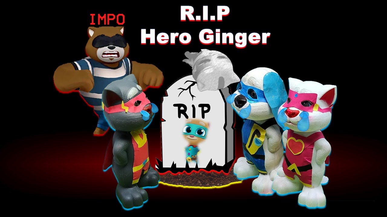 Making Tom Hero's House~ R.I.P Hero Ginger-Among us . Jui DIY - YouTube