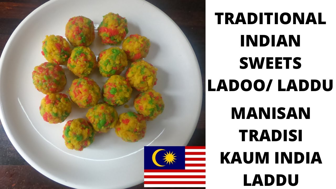 LADOO | LADDU | TRADITIONAL INDIAN SWEETS | MADE SIMPLE & EASY ...