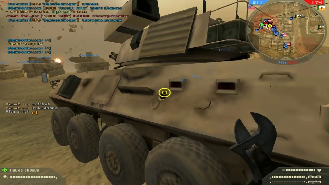 [2F4Y.com] 40 - 2 APC round Battlefield 2 - YouTube