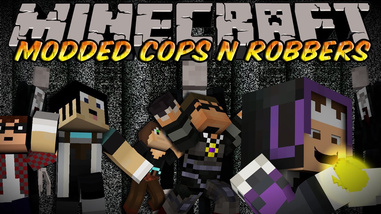Minecraft Mini-Game : MODDED COPS N ROBBERS - SLENDER MOD! - YouTube