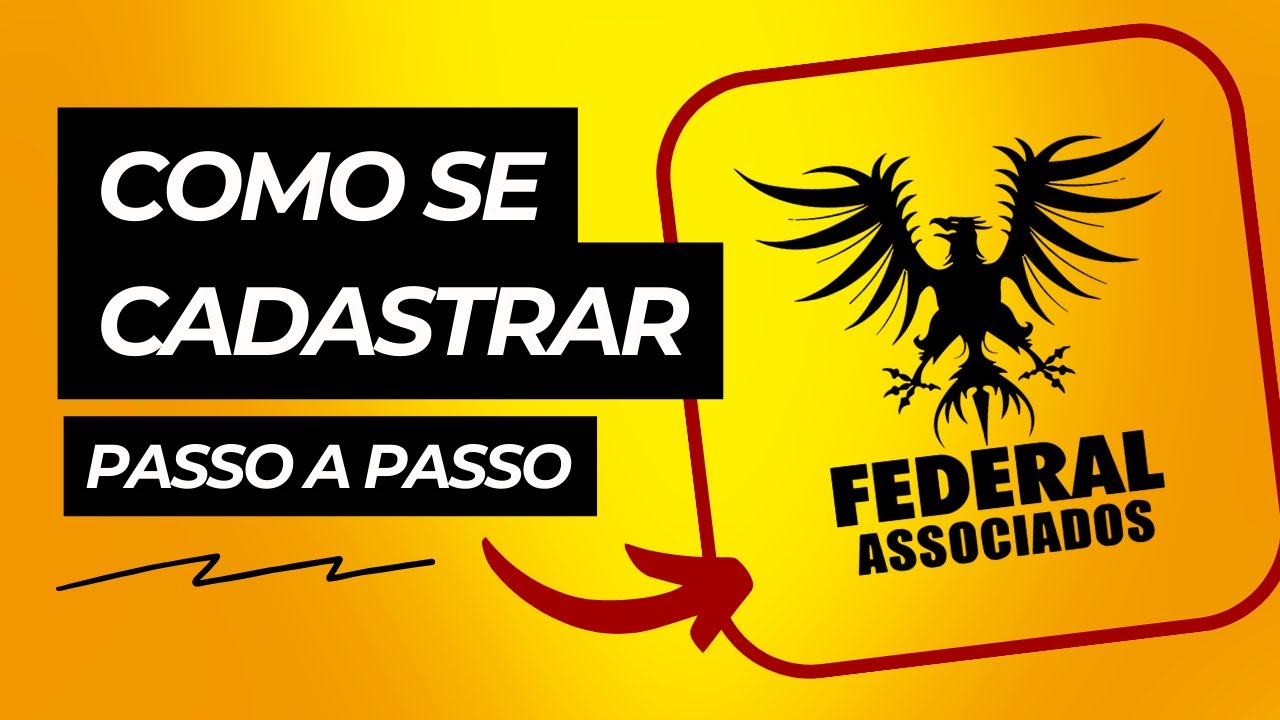 Como se Cadastrar na Federal Associados Passo a Passo | Tutorial completo 2024 - YouTube