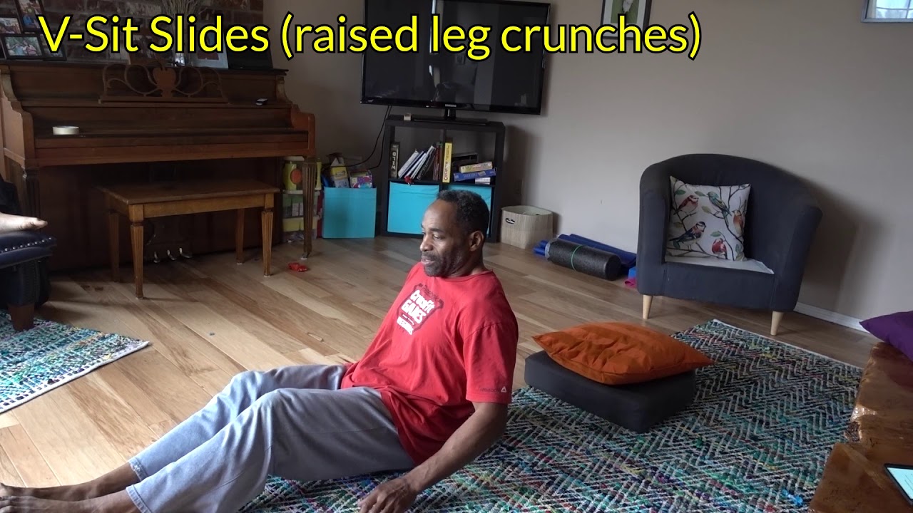 V sit slides - YouTube