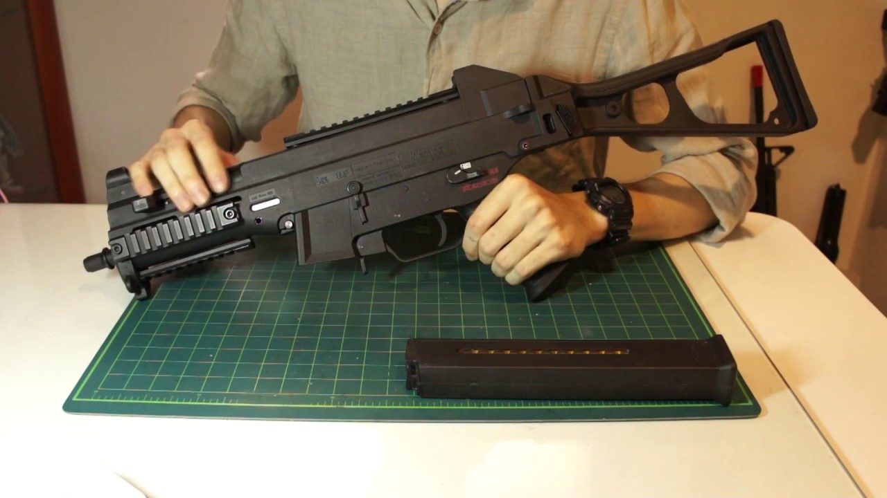 9탄ump 말고 45탄ump도 있는거 아세요? 아레스 ump45 전동건 리뷰 - YouTube