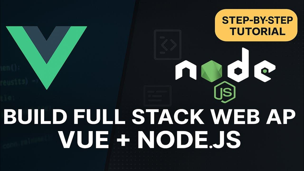 How to build web application using Vue.js Frontend and Node js Backend Server with Subtitle ...