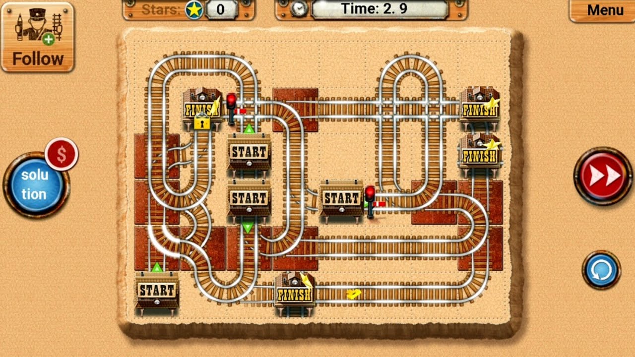 Rail Maze 2 Interesting Gameplay - Train Game - Android Gameplay #1324 ...