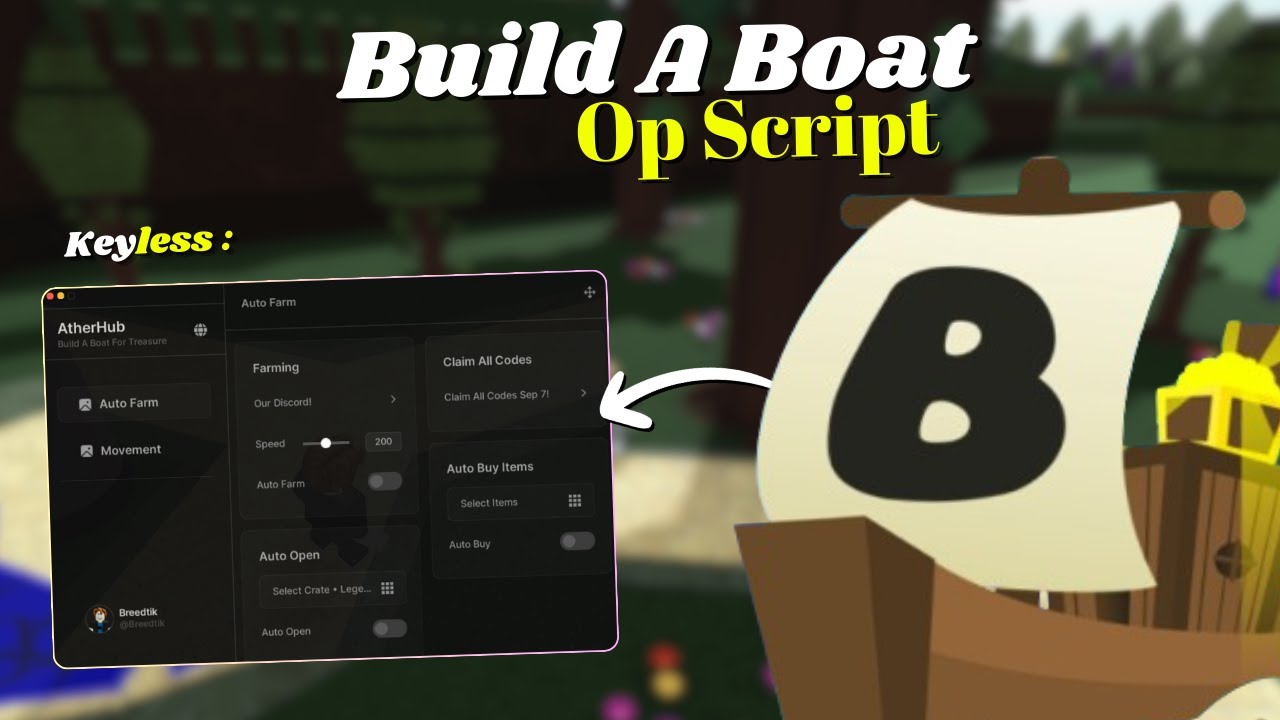 *NEW* Build A Boat For Treasure Script | Pastebin 2025 | Keyless - YouTube