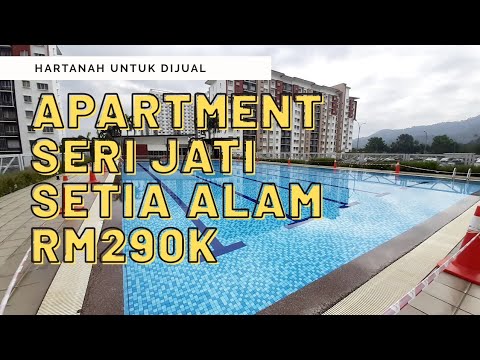 For Sale : Seri Jati Apartment Setia Alam RM290,000