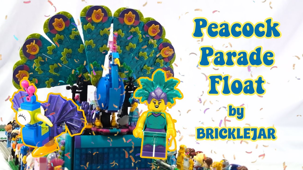 Turning LEGO Peacock into a PARADE FLOAT! - YouTube