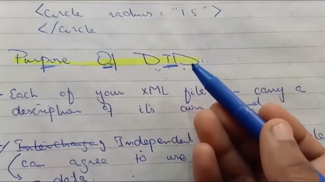 Purpose Of DTD Purpose Of Document Type Definition YouTube purpose-of-dtd-purpose-of-document-type-definition-youtube