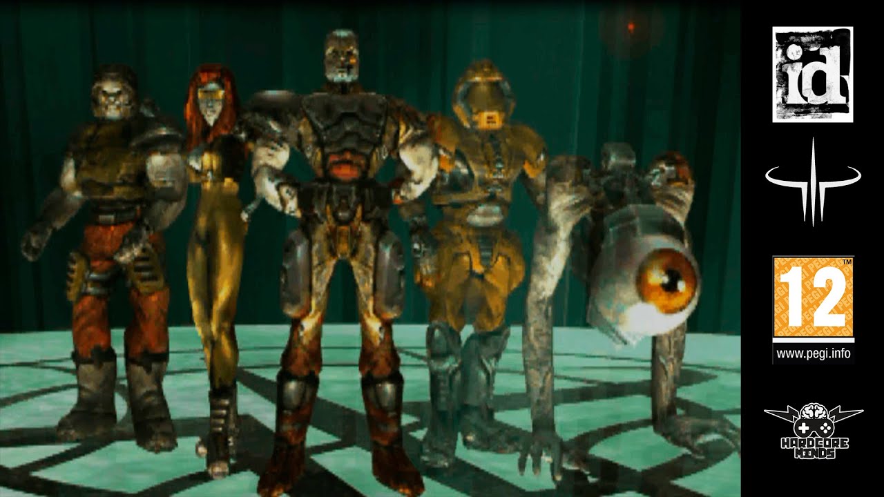 Quake 3 ARENA Walkthrough Nightmare Singleplayer Tier 1 - YouTube