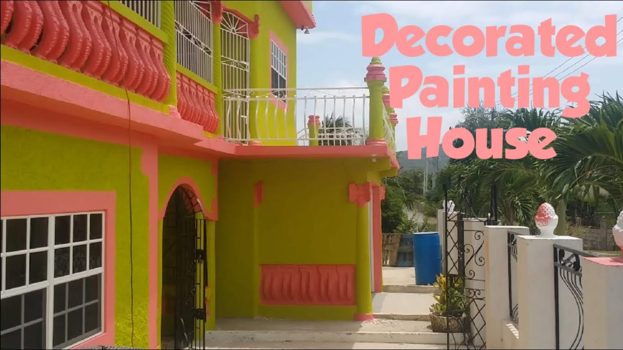 Amazing Modern House Exterior Interior Painting Home Design Ideas Wall ...