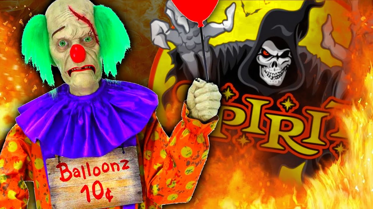 SPIRIT HALLOWEEN 2023 HECKLES ANIMATRONIC CLOWN REVEAL REACTION SNEAK ...