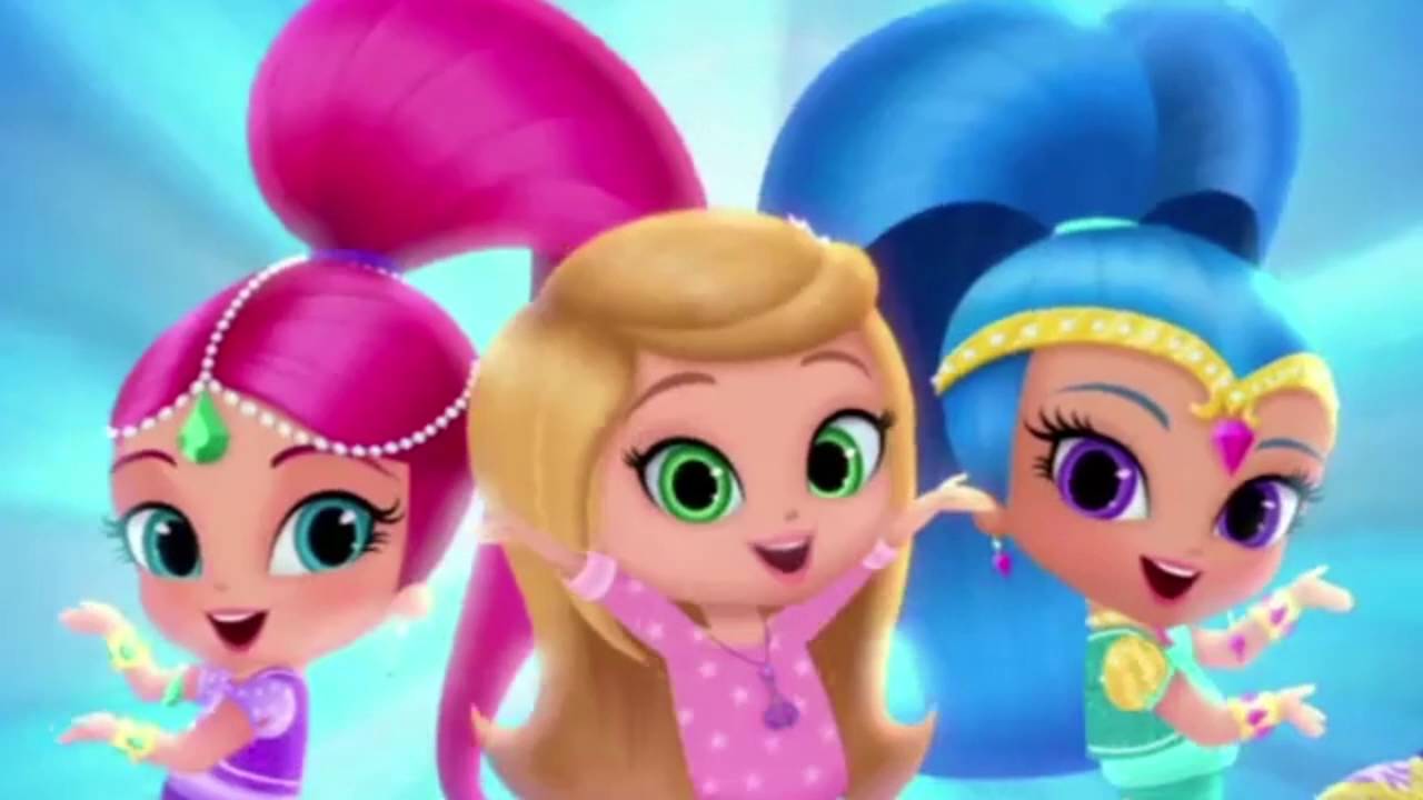 Shimmer and Shine | S01E01 | Genie Treehouse - YouTube