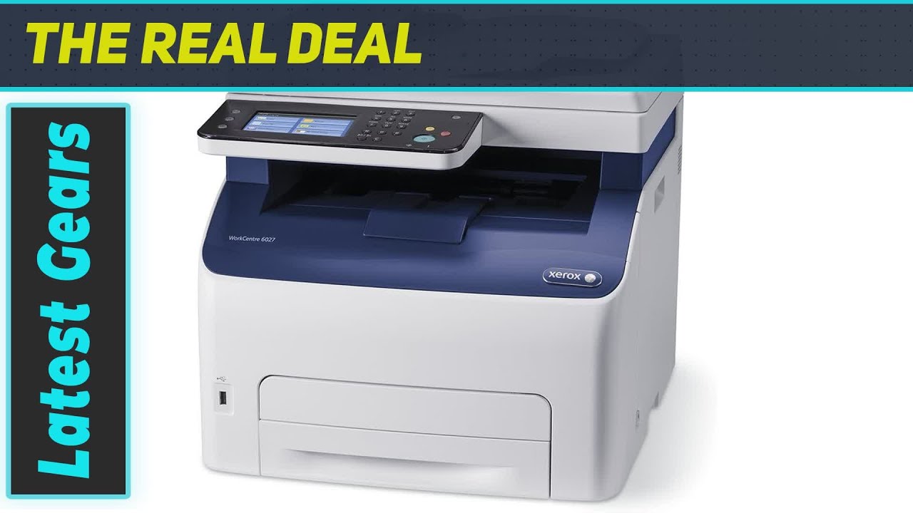 Xerox WorkCentre 6027/NI: Ultimate Wireless Printing Solution? - YouTube